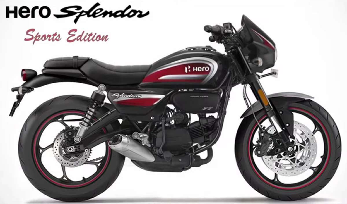 Hero Splendor Plus Sports Edition: The Rendering Going Viral Online